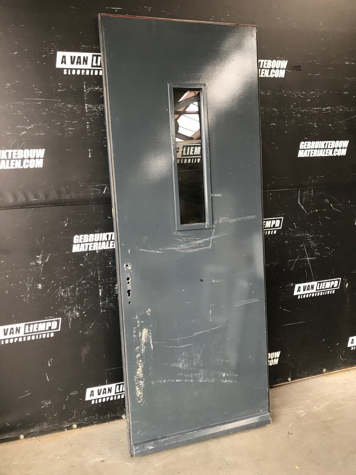 Hardhouten Raamkozijn Met Draairaam, 124 B x 266 H